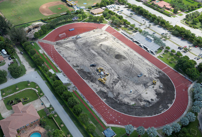 Belen Jesuit Football Field - CSR Construction