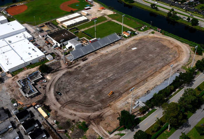 Coconut Creek High School Track and Field - CSR Construction