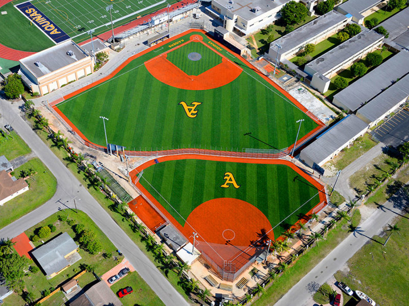 St. Thomas Baseball and Softball Fields - CSR Construction